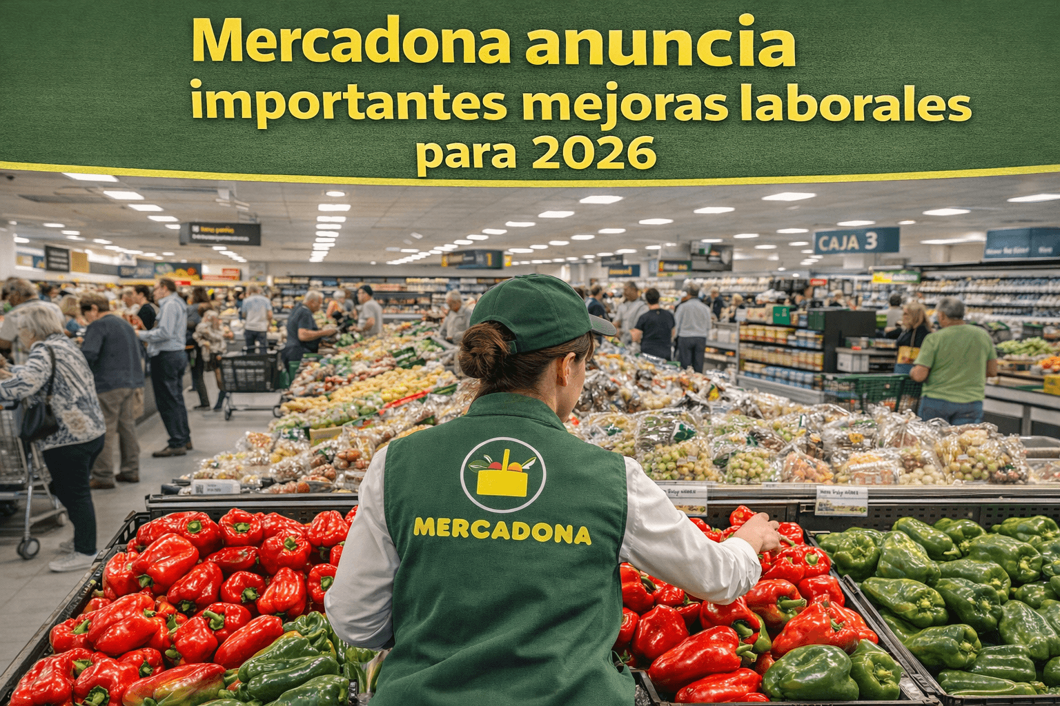 Mercadona dará una semana más de vacaciones y una paga extra a sus ...